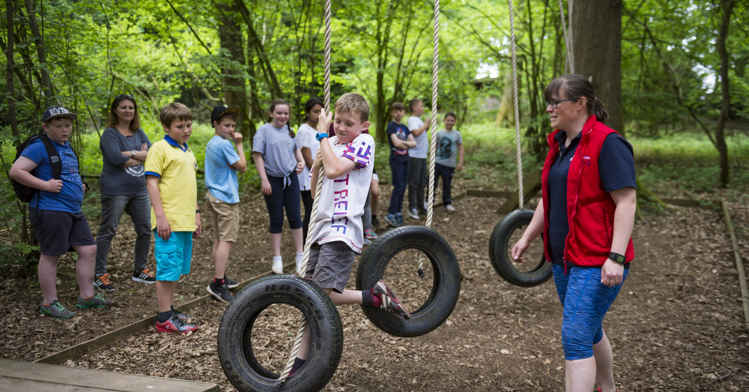 Team Building Assault Course for schools